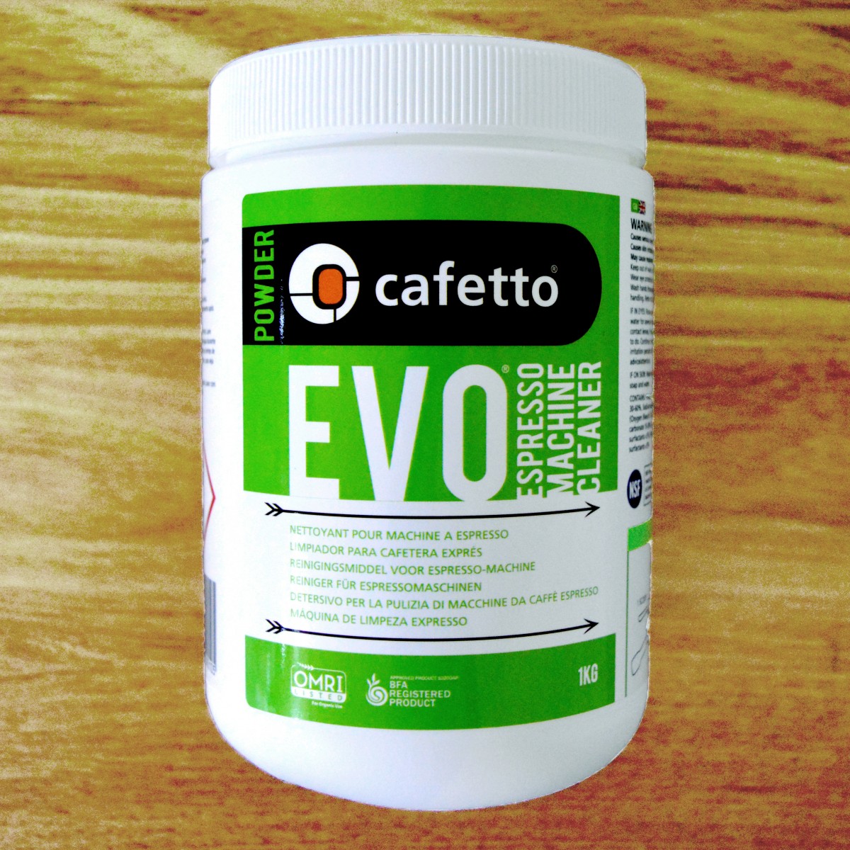 Caffeto – Espresso Clean Powder – Nero Espresso
