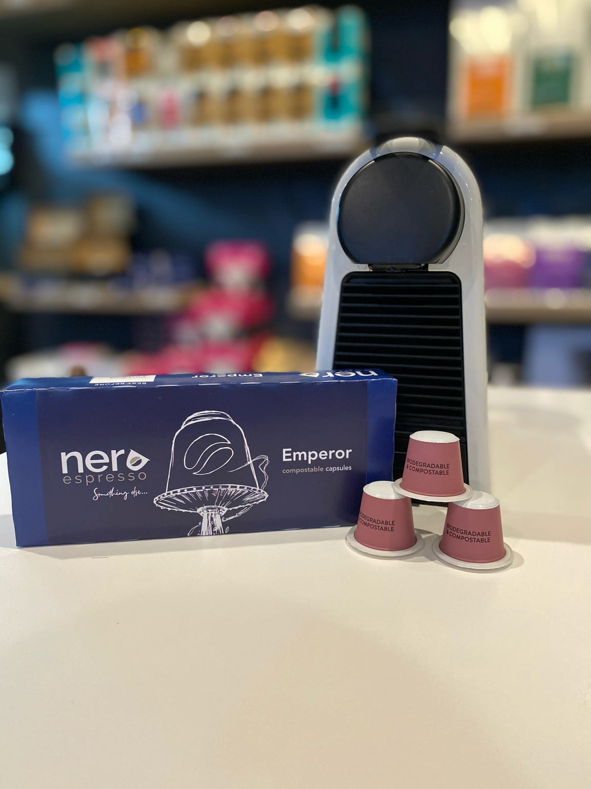 Emperor – Biodegradable Nespresso Capsules – Nero Espresso